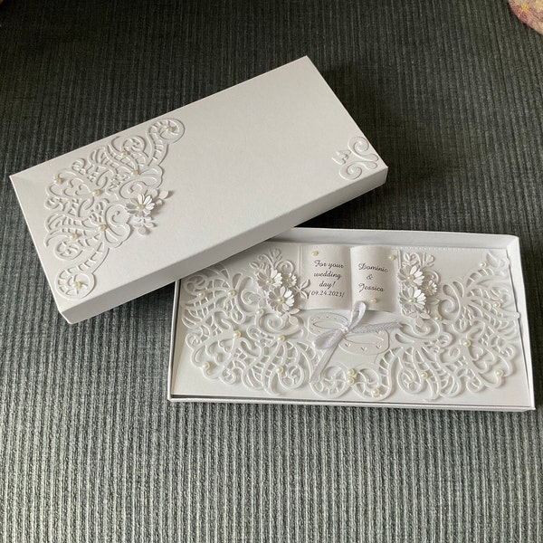 Elegant Wedding Money Envelope,handmade Gift Envelope,wedding Gift ...