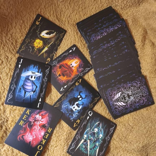 VOID Playing Card Deck | 54 Cards, Poker Size, Hollow Knight Inspired ...