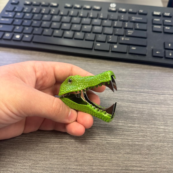 Detailed Crocodile Staple Remover - Etsy