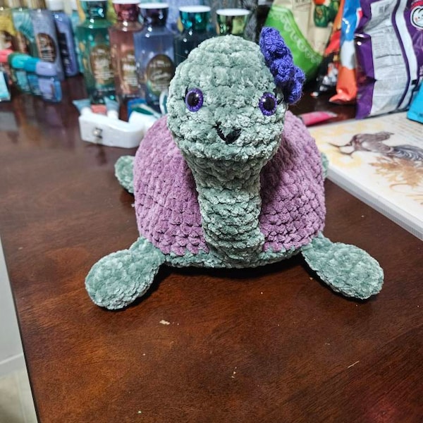 Turtle Plush Memory Game Crochet PATTERN Pdf, NO SEW Easy Crochet ...