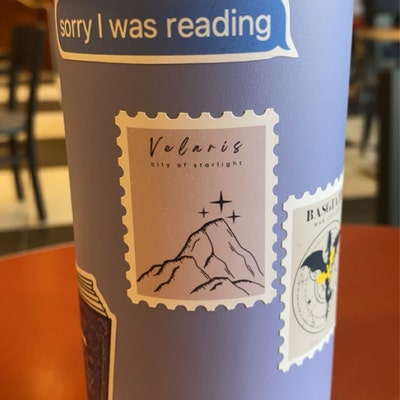Velaris Stamp Sticker VINYL STICKER City of Starlight ACOTAR Sarah J ...
