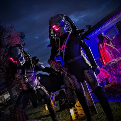 Jungle Hunter Predator Bio Mask Cosplay Classic Film Replica Battle ...