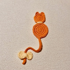 Crochet Cat Bookmark Pattern - Etsy