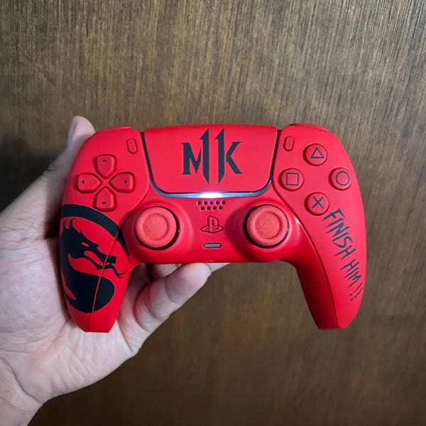 Custom SNES Super Nintendo Playstation 5 PS5 Dualsense Controller - Etsy