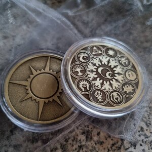 CUSTOM Coin Pendant Keychain or Pin 33 Mm 125 Inch - Etsy