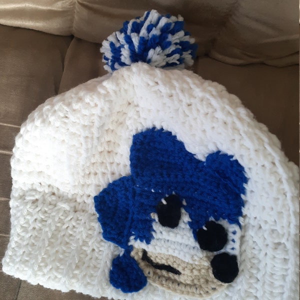 Crochet Sonic, Applique Pattern +free Scarf Pattern ,sonic Ornaments - Etsy