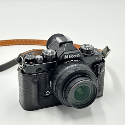 Nikon ZFC Z FC Handmade Half Case Cowhide Leather Insert Camera Bag ...