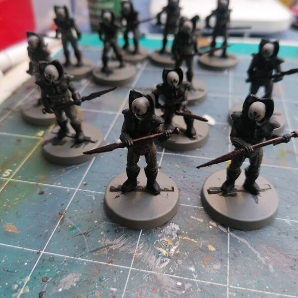 Dark Slayers - 28mm Scale 3D Printed Resin Miniatures X10 - Etsy
