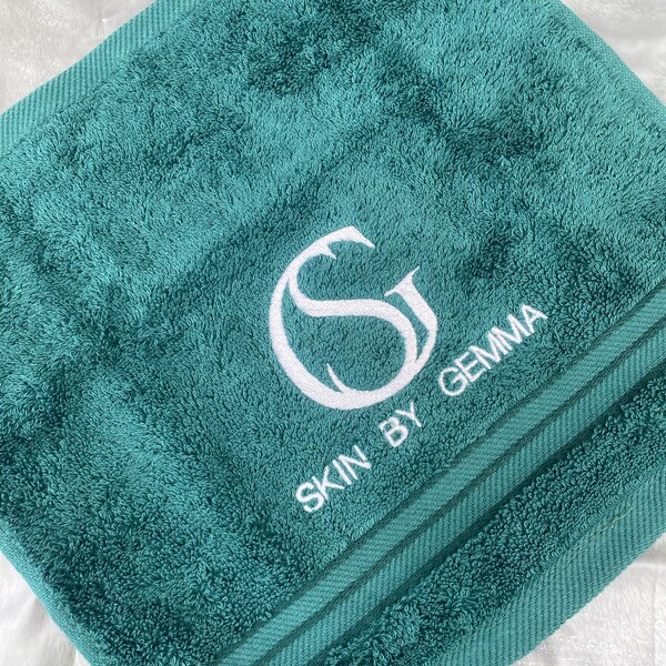 Corporate Logo Towels, Bespoke Logo Towels, Personalised Salon Towels ...