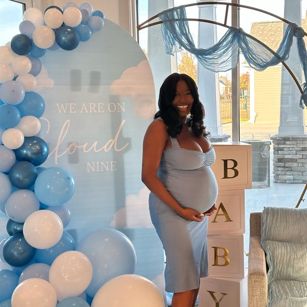 Custom Backdrop, Babyshower Backdrops, Pastel Backdrops With Stands ...