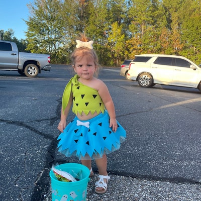 Wilma Flintstone Costume, Flintstone Birthday Dress, Family Flintstone ...