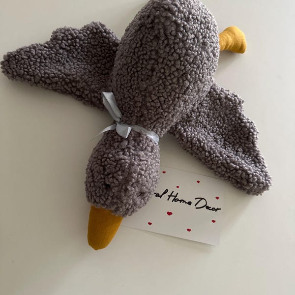 Handmade Goose Plush | Sleep Toy for Baby | Goose Doll | Duck Soft Toy ...