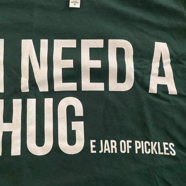 I Need A Huge Jar of Pickles Shirt | Funny Pickle Lover Gift | Pickle ...