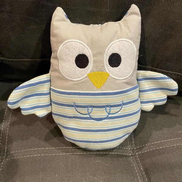 Custom Memorial Plush Owl Stuffed Animal, Grief Gift for Loss of Child ...