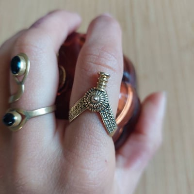 La Mer Ring Brass - Etsy