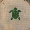 Mini Turtle Cross Stitch Patterns Small Animal Cross Stitch Designs Set ...