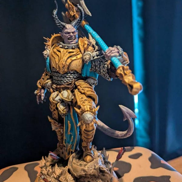 Leonin Monk Miniature- Leonin Fighter, Feline Brawler Mini for 5e ...