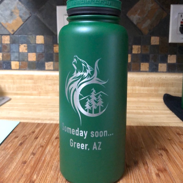 Personalized 22oz Vacuum Insulated Tempercraft Sport Bottle | Custom ...