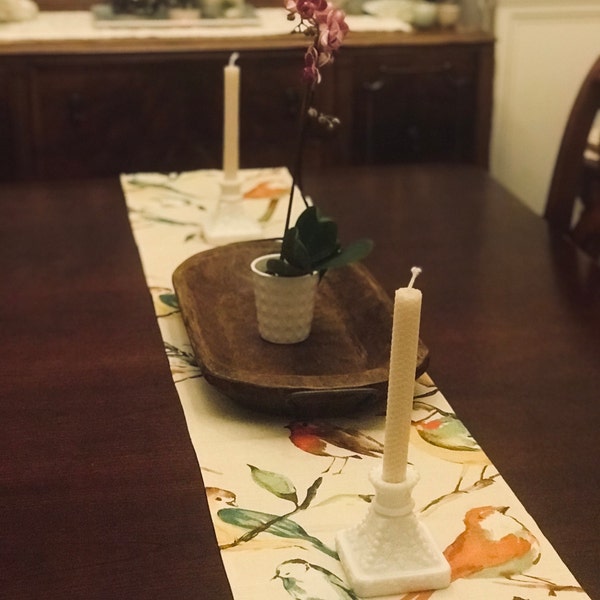 13 X 70 Rifle Paper Co Wildwood Collection Mint Floral Table Runner ...