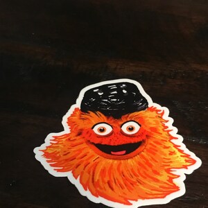 Gritty Vinyl Sticker - Etsy