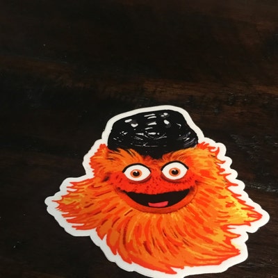 Gritty Vinyl Sticker - Etsy