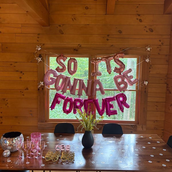 30 Flirty & Thriving Balloon Banner 30th Birthday Party Balloon Decor ...
