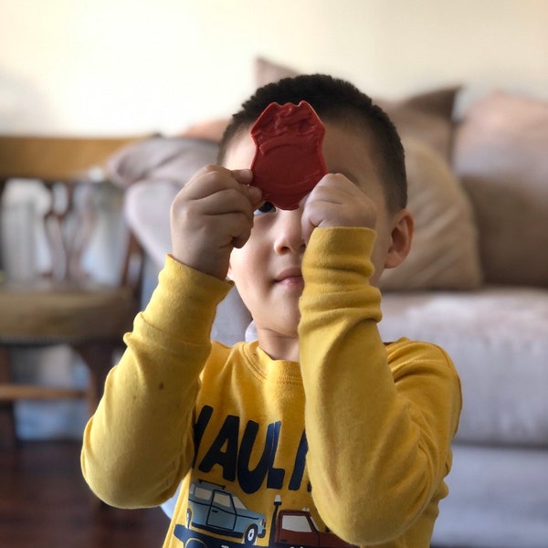 Badge, Badge Crayons, Patrol Party, Fire Badge, Police Badge, Party ...