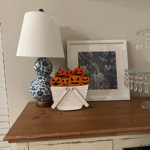 Winter Interchangeable Basket Decor, Christmas Decor, Winter Home Decor ...