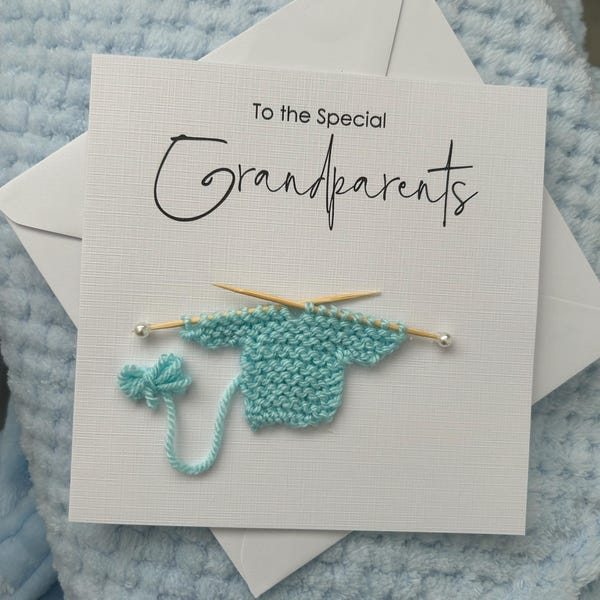 New Grandparents | Card for New Grandparents | Nanny Grandad Card | New ...