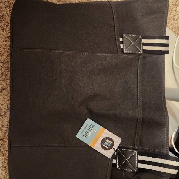 Brooke and Jess Designs - Baseball Mom Tessa Black Tote Bag, 24 Oz ...