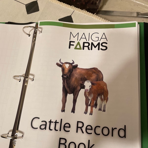 Printable Pig Record Sheet Minimal Ink | Instant Download | 8.5x11 PDF ...