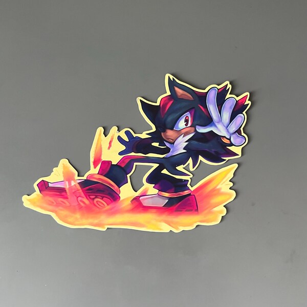Shadow the Hedgehog Sonic Adventure Sticker - Etsy