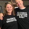 Funny Father Daughter Shirts T For Dad My Favorite Daughter Gave Me