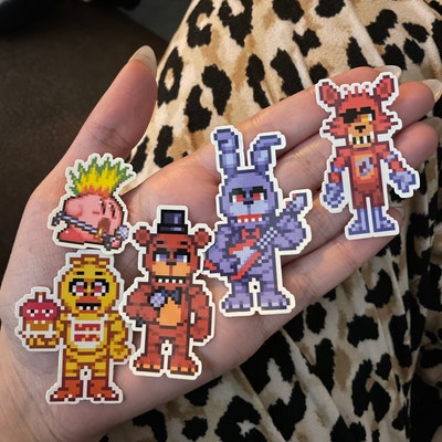 Wallace Wells Premium Sticker Scott Pilgrim Pixel Art Sticker - Etsy