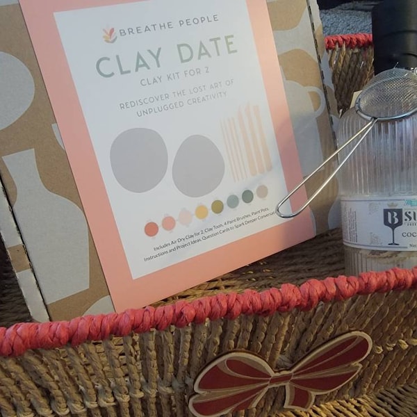 Deluxe Meditative Art Air Dry Clay Kit + Meditations and Journaling ...