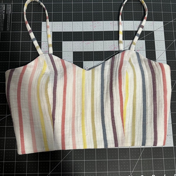 Julia Bustier | PDF Sewing Pattern | Bustier Sewing Pattern | Instant ...