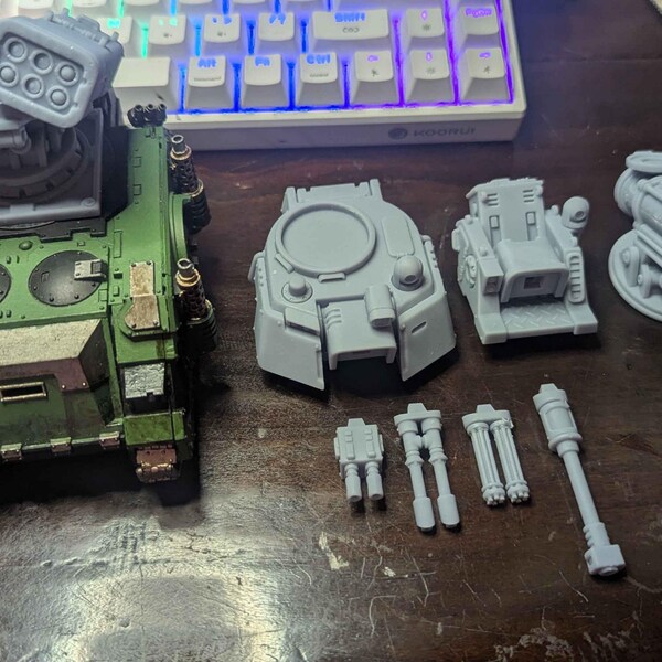 Grimguard Mechanized Artillery Tank | Stationforge | 28mm Wargaming ...