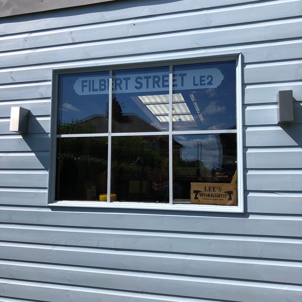 Filbert Street Vintage Leicester City Street Sign Football Ground Road ...