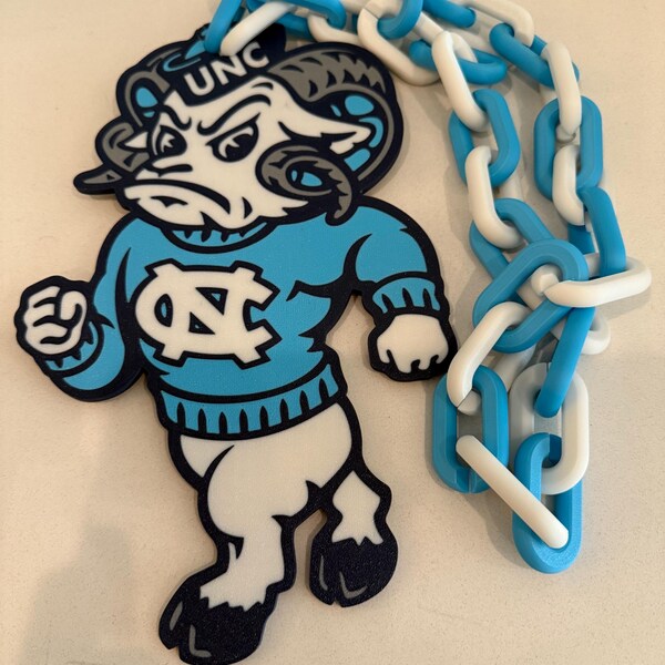 Custom Fan Chain Giant Logo Necklace Sports Homerun Turnover Jumbo ...