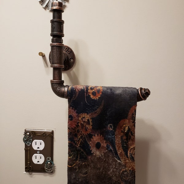 Bronze Industrial / Steampunk Outlet Cover is Individually Handcrafted ...