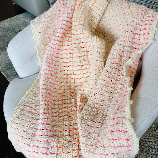 Cloud Blanket | Crochet Pattern | Beginner-friendly | Instant Download ...