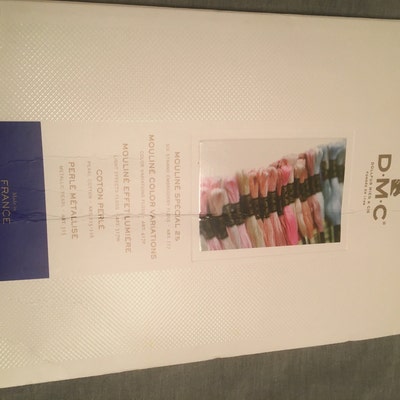 DMC Floss Colour Card With 500 Real Thread,floss Sample,craft Tools ...