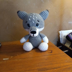 PATTERN: Wilson the Wolf Pup Crochet Wolf Pattern - Etsy