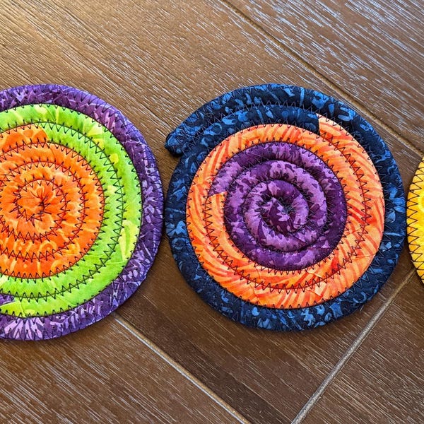 Custom Made Cotton Coasters - Etsy