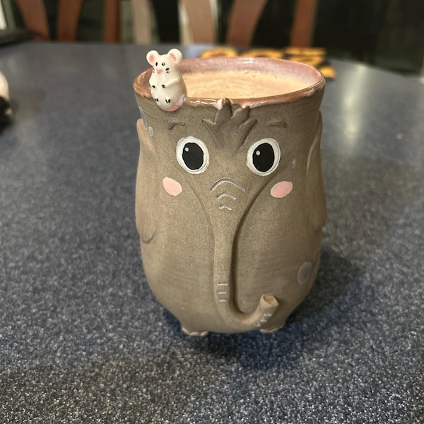 Preorder - Elephant Jar / Elephant Ceramic Jar / Elephant Bowl With Lid ...