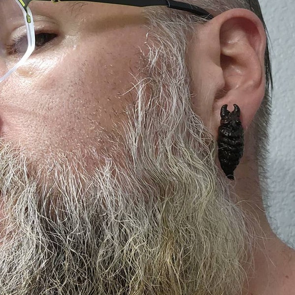 Ceti Alpha V Larva Earring, the Wrath of Khan Worm, ST Cosplay, Prop ...