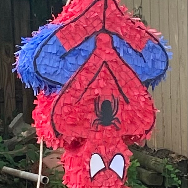 Spider Man Inspired Pinata - Etsy
