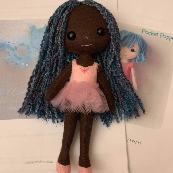 Complete Set of Pdf Patterns for Pocket Poppet Doll and Outfits - Etsy