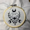 Wiccan Floral Embroidery PDF Pattern Hand Embroidery Pattern PDF ...