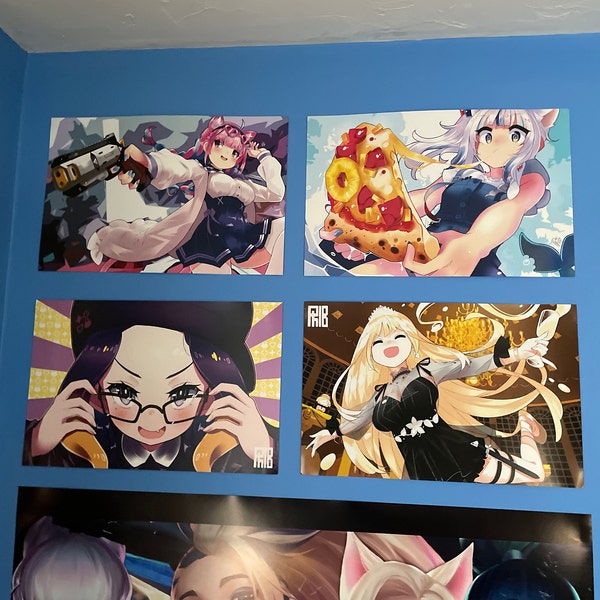 HOLOLIVE - Advent Prison Break Poster 11x17 - Etsy